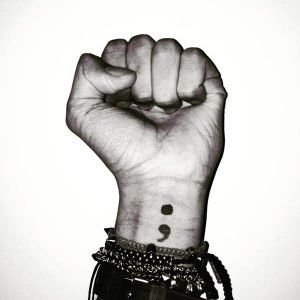155+ Symbolic Semicolon Tattoos to Punctuate on your Body (with ...