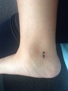 155+ Symbolic Semicolon Tattoos to Punctuate on your Body (with ...