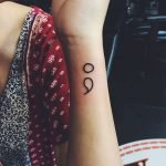 155+ Symbolic Semicolon Tattoos to Punctuate on your Body (with ...