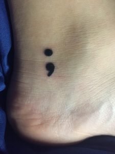 155+ Symbolic Semicolon Tattoos to Punctuate on your Body (with ...