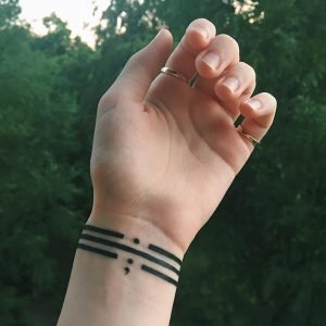 155+ Symbolic Semicolon Tattoos to Punctuate on your Body (with ...