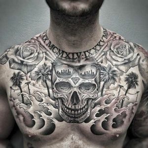 255+ Best Chest Tattoos You Can Opt For: #110 Will Blow Your Mind ...