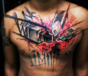 255+ Best Chest Tattoos You Can Opt For: #110 Will Blow Your Mind ...