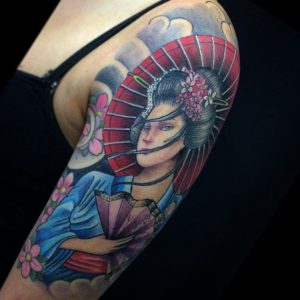150+ Geisha Tattoo Ideas: Go Exotic ! (with Meanings) - Wild Tattoo Art