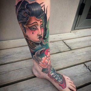 150+ Geisha Tattoo Ideas: Go Exotic ! (with Meanings) - Wild Tattoo Art