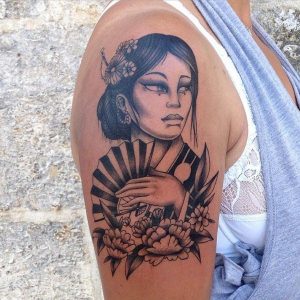 150+ Geisha Tattoo Ideas: Go Exotic ! (with Meanings) - Wild Tattoo Art