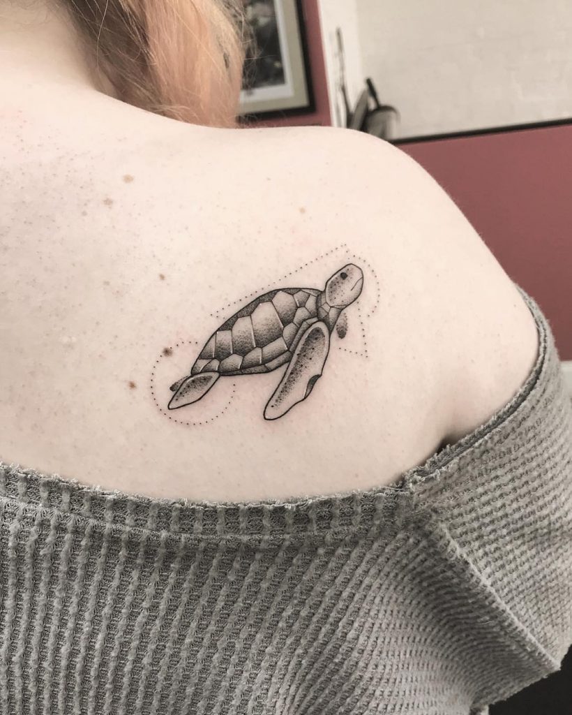 125 Unique Turtle Tattoos with Meanings and Symbolisms That You Can Get ...