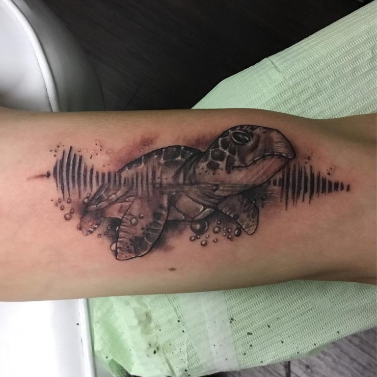 125 Unique Turtle Tattoos with Meanings and Symbolisms That You Can Get ...