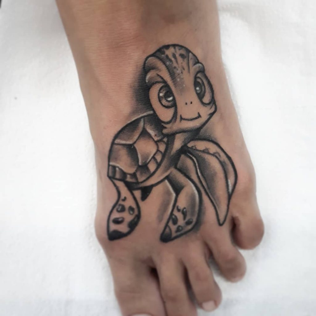 125 Unique Turtle Tattoos with Meanings and Symbolisms That You Can Get ...