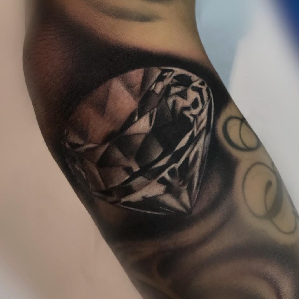 125 Diamond Tattoos – Diamonds Are Forever [2024 Designs] - Wild Tattoo Art