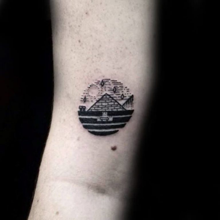 55 Pyramid Tattoos: Invoke the Spirit of Egypt! - Wild Tattoo Art