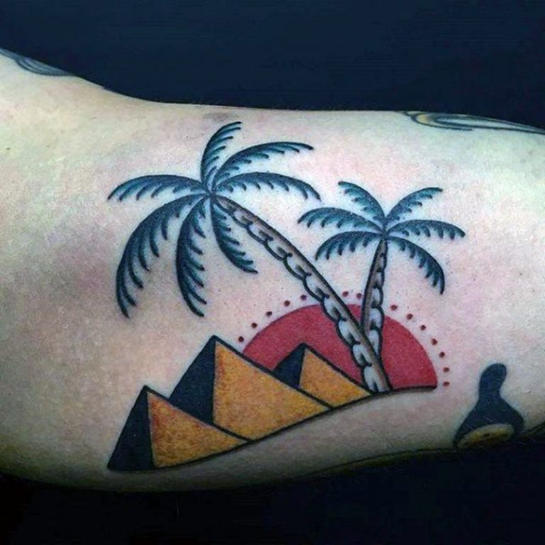 55 Pyramid Tattoos: Invoke the Spirit of Egypt! - Wild Tattoo Art
