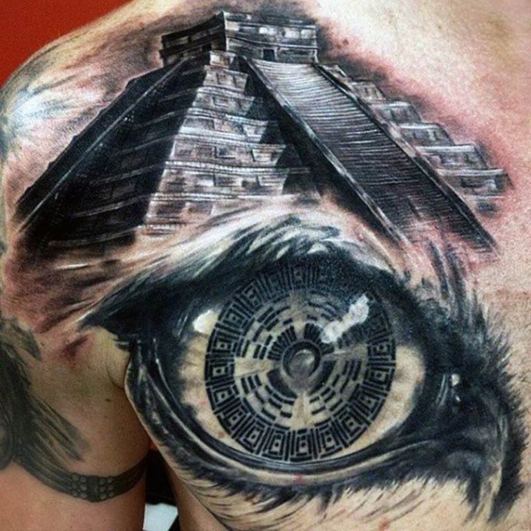 55 Pyramid Tattoos: Invoke the Spirit of Egypt! - Wild Tattoo Art