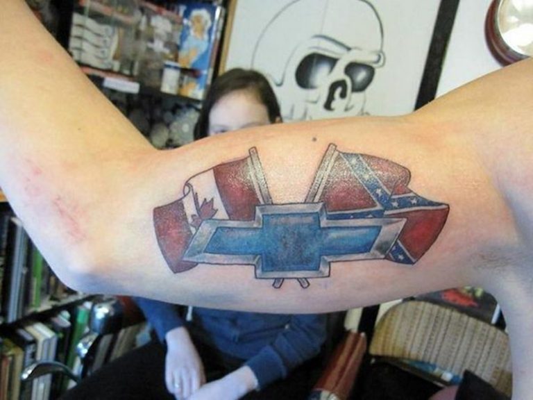 125+ Rebel Flag Tattoo with Amazing Design Ideas - Wild Tattoo Art