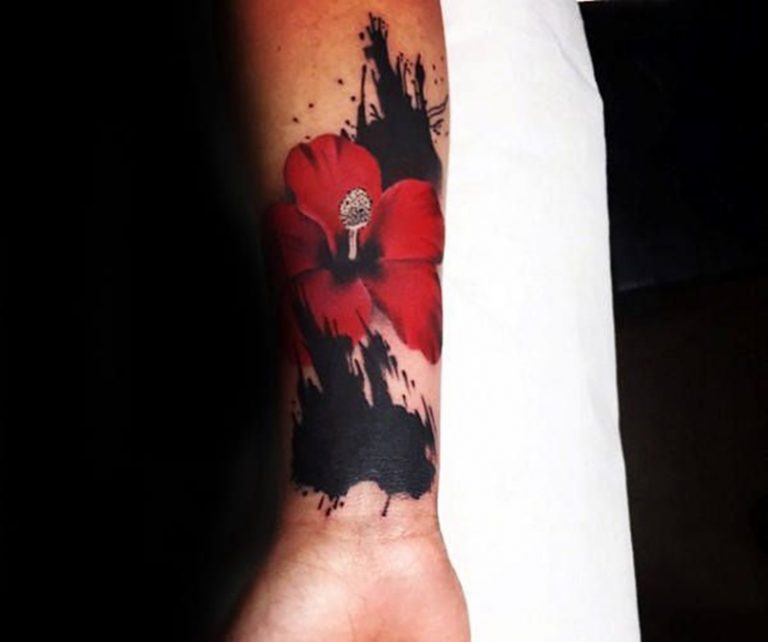 125+ Hibiscus Tattoos That Will Mesmerize People around You - Wild ...