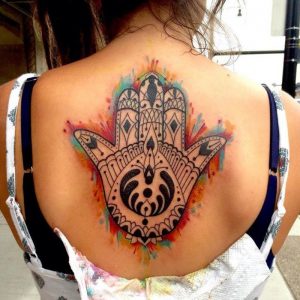 155+ Hamsa Tattoo Ideas That Pop! (with Meaning & Placements) - Wild ...