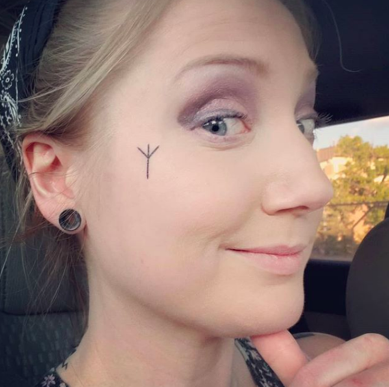 75+ Face Tattoo Ideas That Are Vogue Worthy - Wild Tattoo Art
