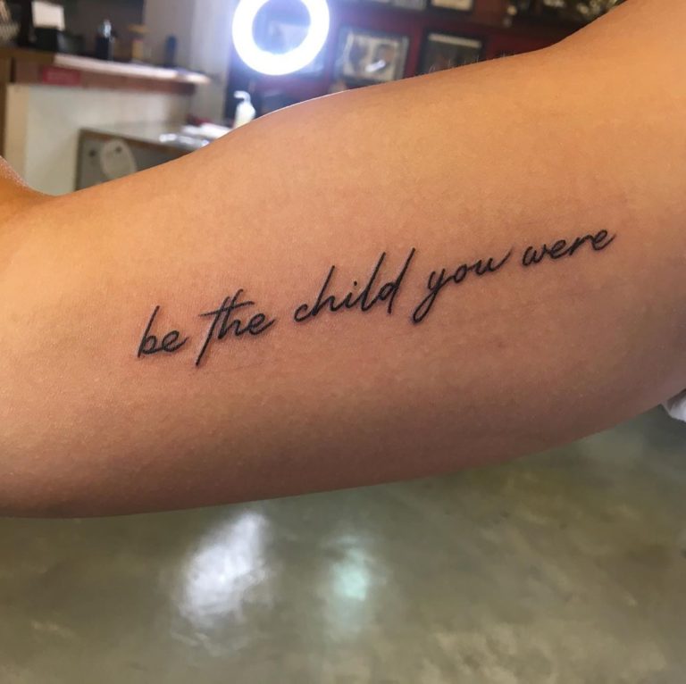 75 Quote Tattoos that Will Inspire Everyone! - Wild Tattoo Art
