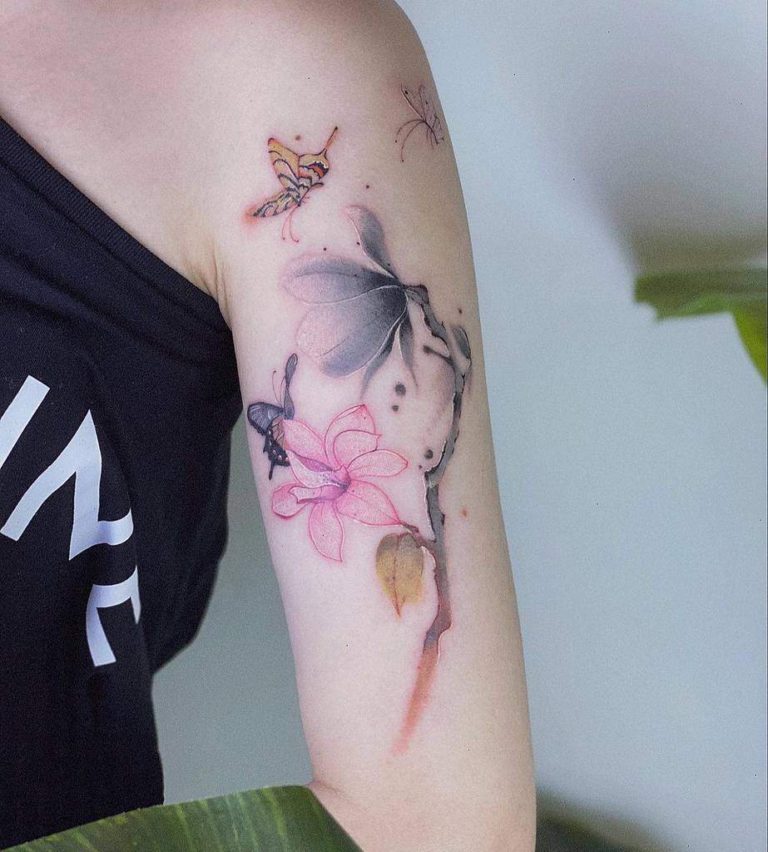 115 Breathtaking Magnolia Tattoo Ideas You Shouldn’t Miss Out On ...
