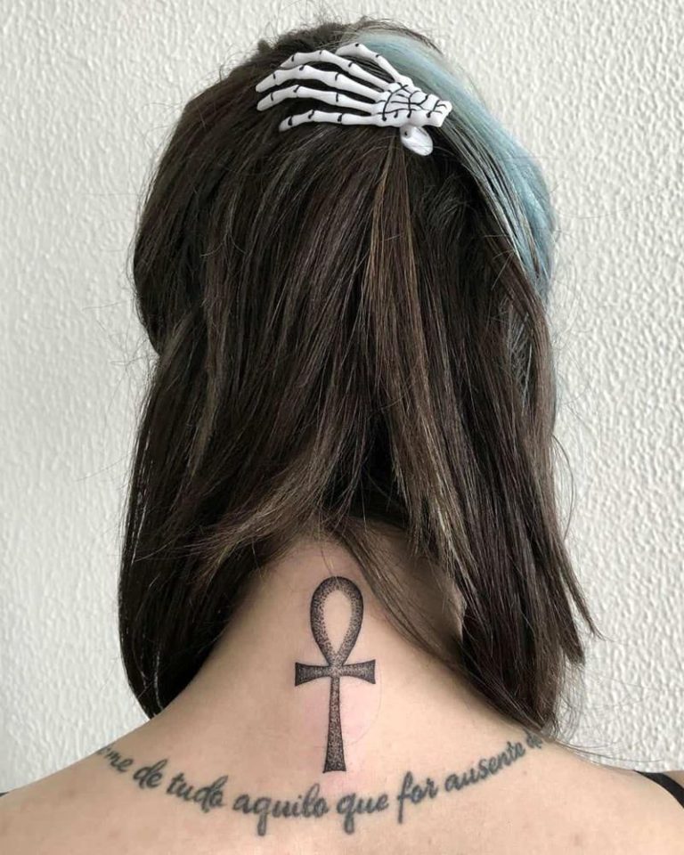75 Ankh Tattoos that Will Help Portray the Egyptian Vibe - Wild Tattoo Art