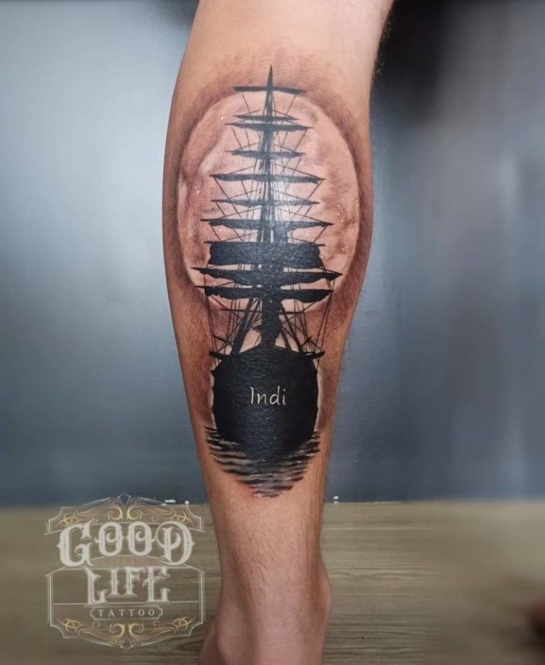 155 Eye-Catching Calf Tattoo Ideas to Flaunt Your Lower Leg - Wild ...