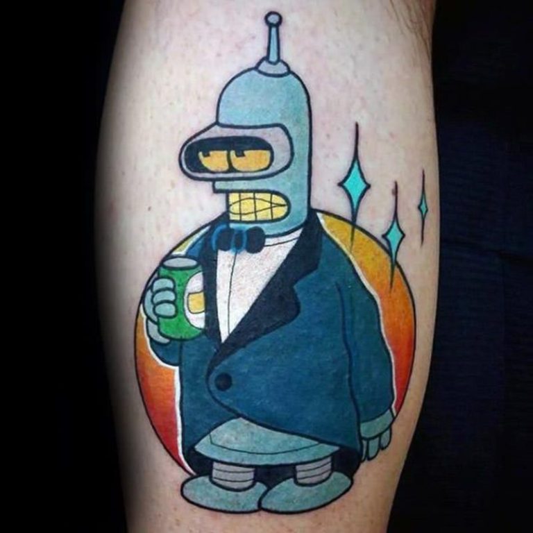115 Cartoon Tattoos to Relive your Childhood - Wild Tattoo Art