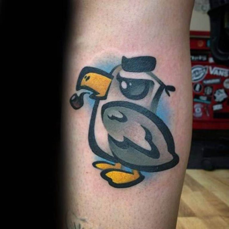 115 Cartoon Tattoos to Relive your Childhood - Wild Tattoo Art