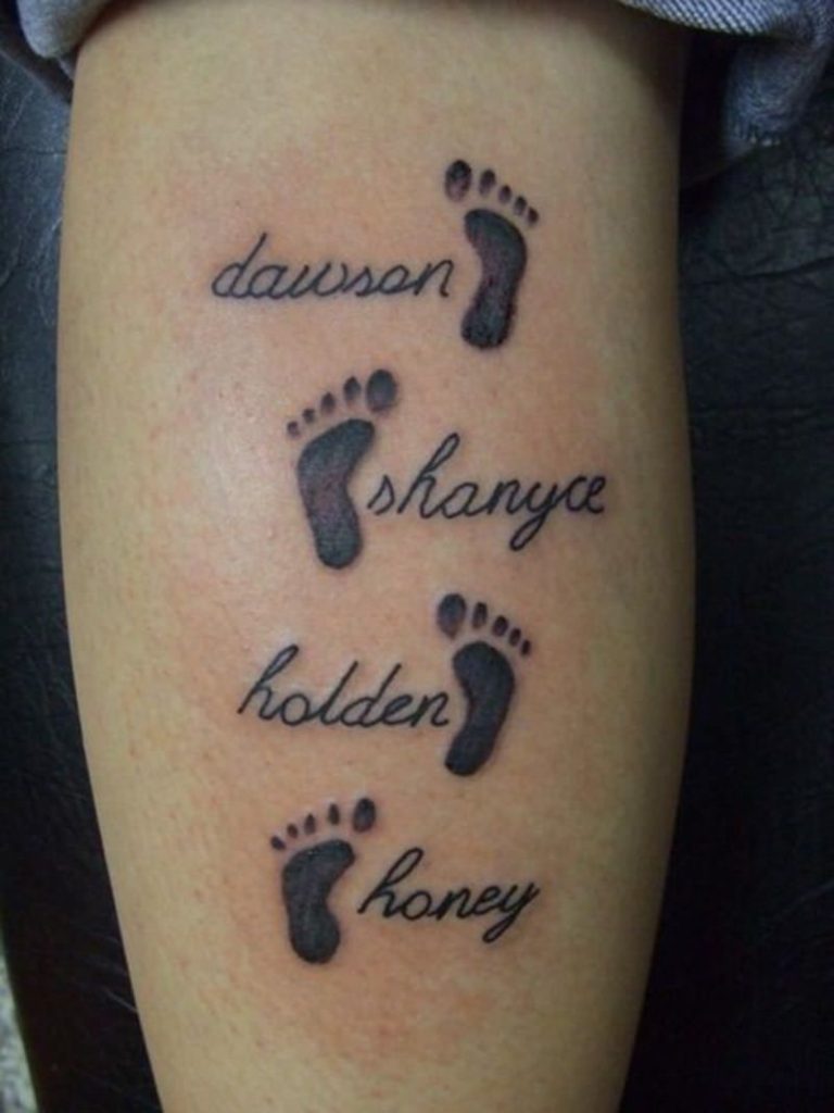 125 Kids Name Tattoos that Will Help Strengthen the Bond with Your ...