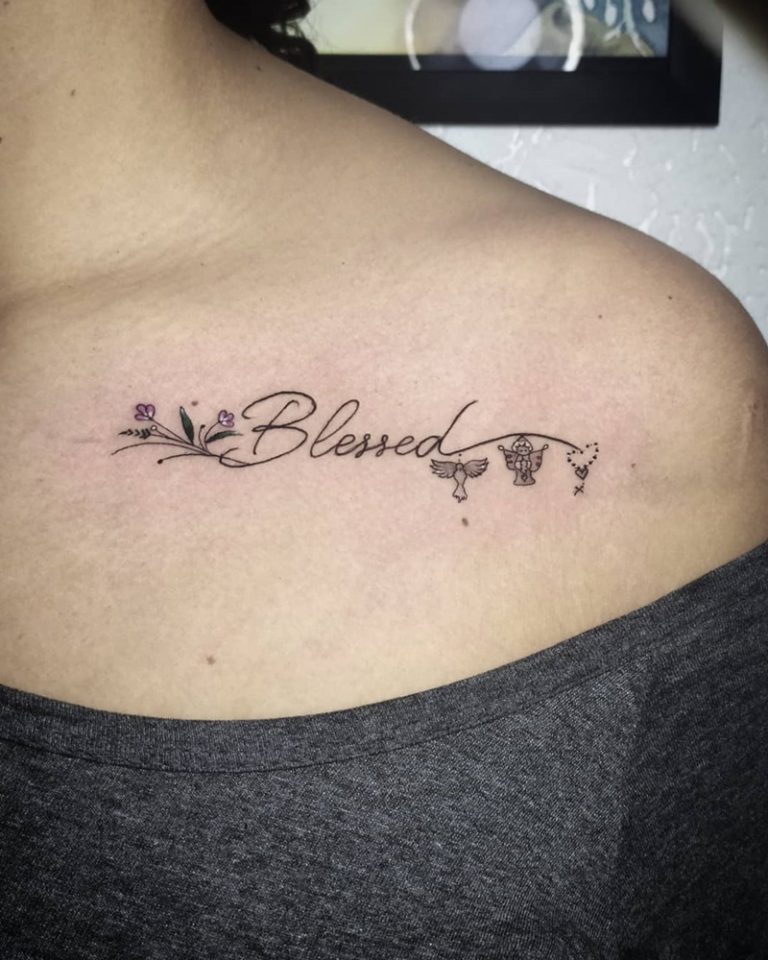 115 Blessed Tattoos to Show Your Appreciation for Life - Wild Tattoo Art