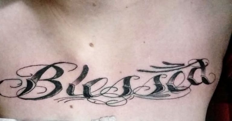 115 Blessed Tattoos to Show Your Appreciation for Life - Wild Tattoo Art