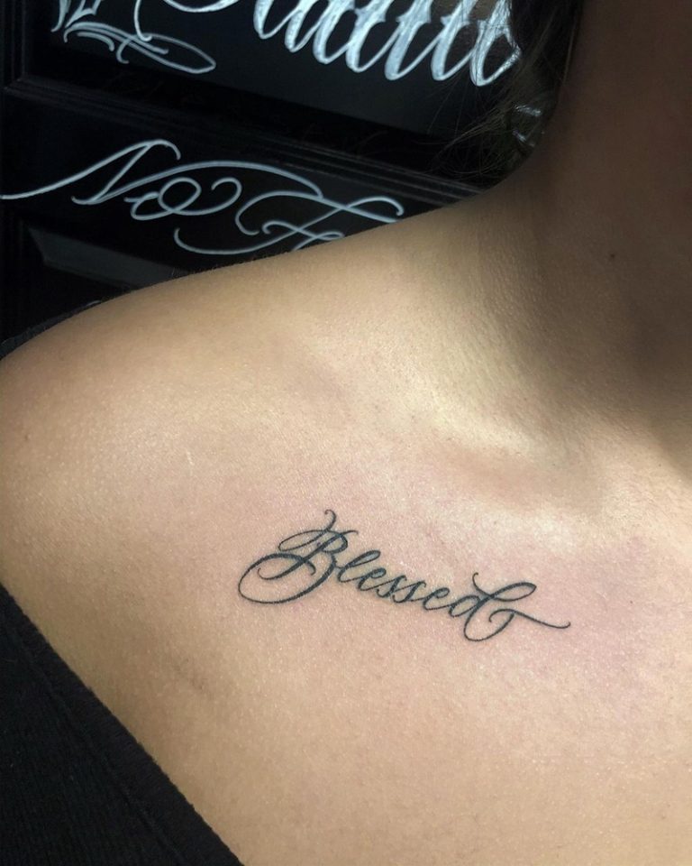 115 Blessed Tattoos to Show Your Appreciation for Life - Wild Tattoo Art