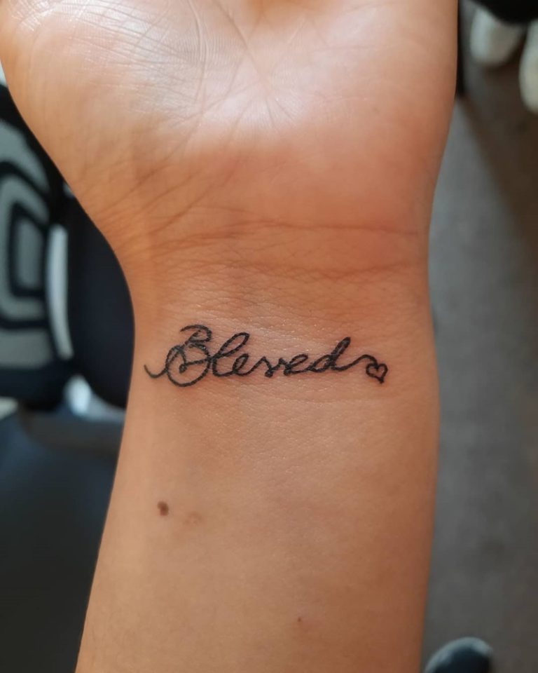 115 Blessed Tattoos to Show Your Appreciation for Life - Wild Tattoo Art