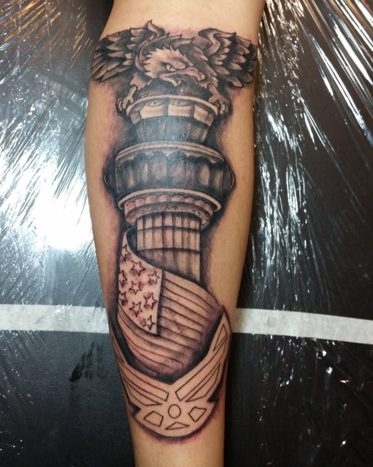 125 Air Force Tattoos that Catch the Eye - Wild Tattoo Art
