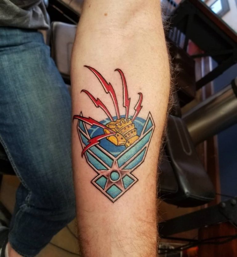 125 Air Force Tattoos that Catch the Eye - Wild Tattoo Art