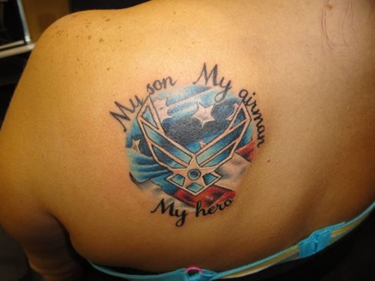 125 Air Force Tattoos that Catch the Eye - Wild Tattoo Art