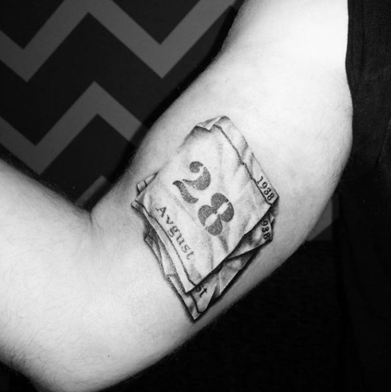 115 Great Date Tattoo Ideas to Commemorate Occasions to Remember - Wild ...