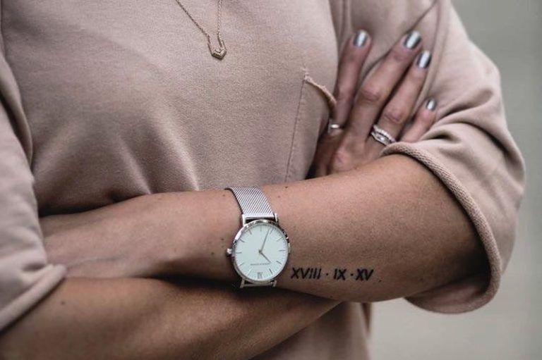 115 Great Date Tattoo Ideas to Commemorate Occasions to Remember - Wild ...