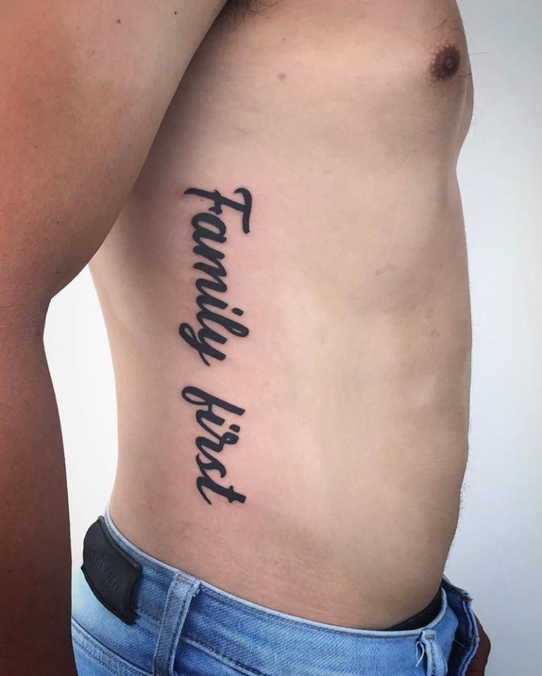 125 Family First Tattoos that Suit Both Men and Women - Wild Tattoo Art