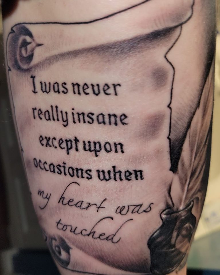 125 Scroll Tattoo Ideas That Are Eye-Catching - Wild Tattoo Art