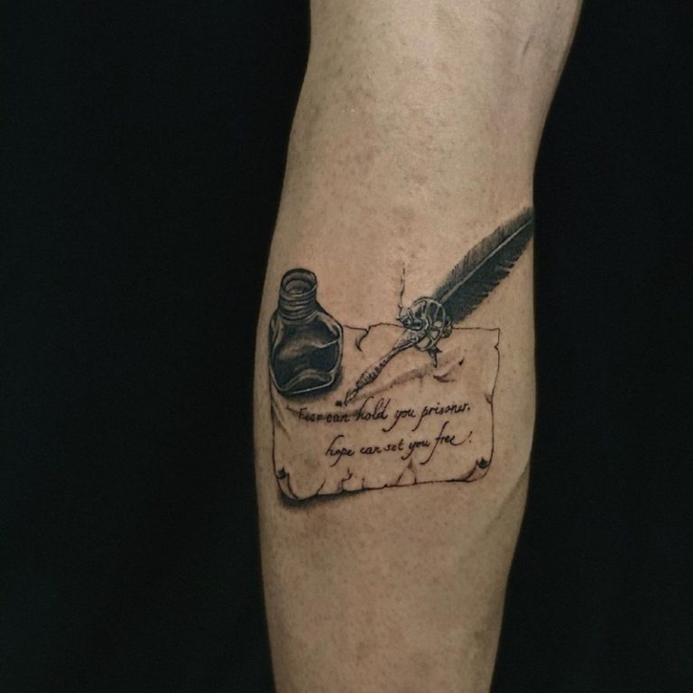 125 Scroll Tattoo Ideas That Are Eye-Catching - Wild Tattoo Art