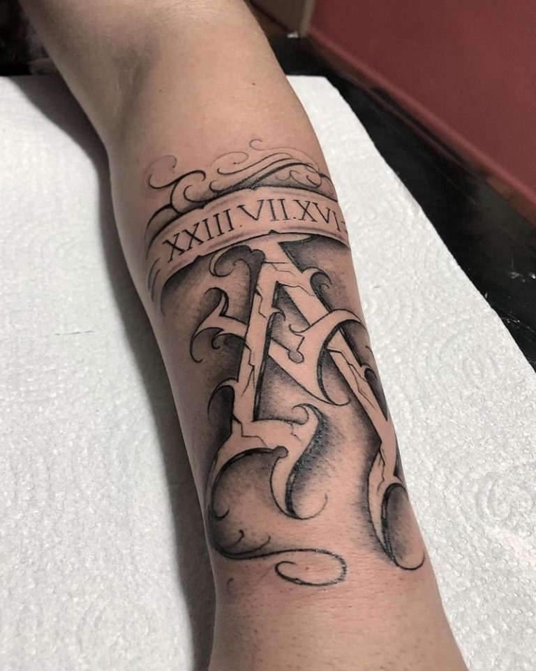 125 Letter Tattoo Ideas You Need to Check Out Right Now! - Wild Tattoo Art