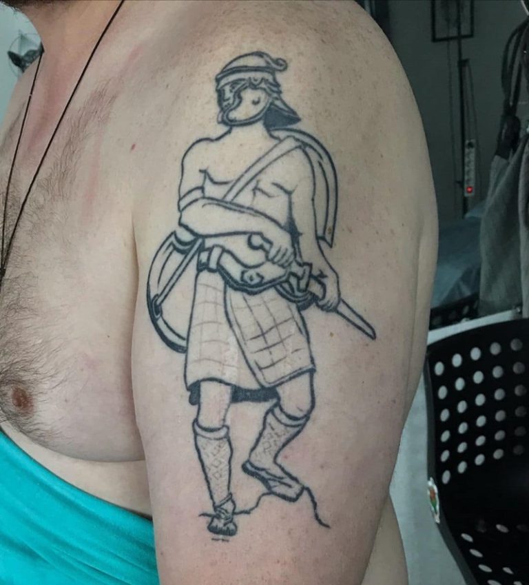 95 Gladiator Tattoos to Reinforce Your Body Art and Impressions on ...