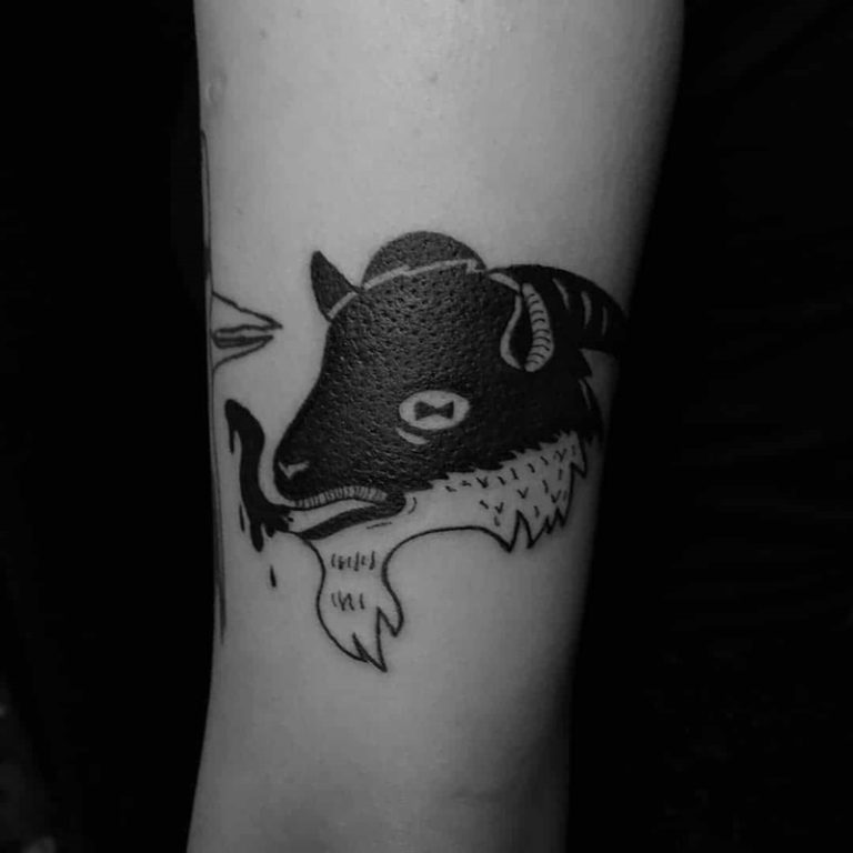 95 Cute Goat Tattoo Ideas everyone will Adore! - Wild Tattoo Art
