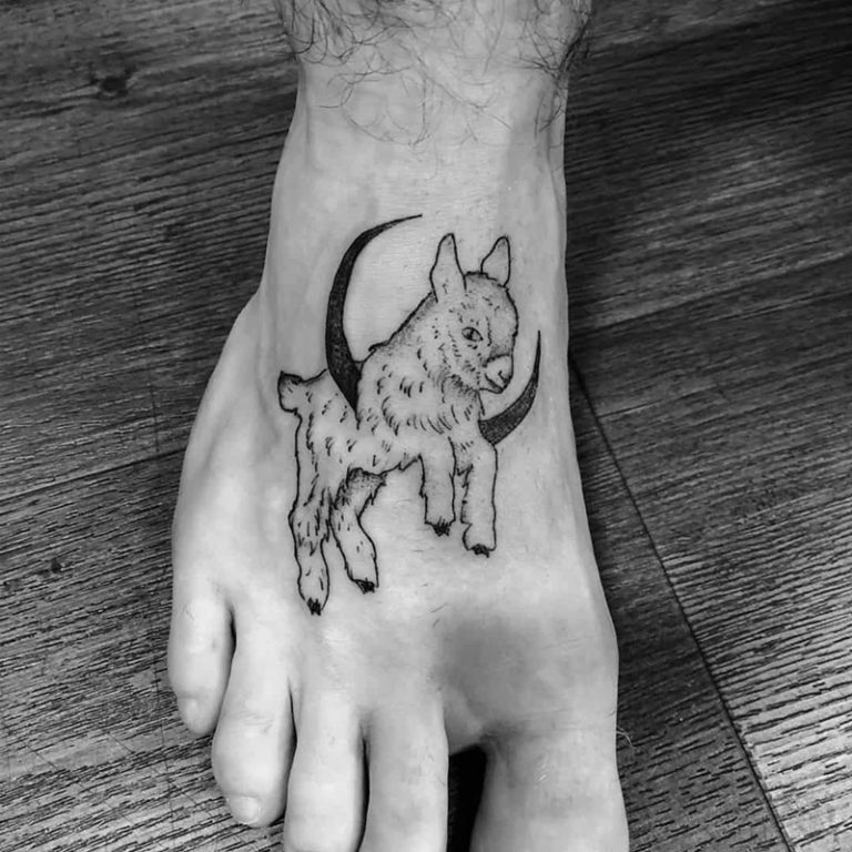 95 Cute Goat Tattoo Ideas everyone will Adore! - Wild Tattoo Art
