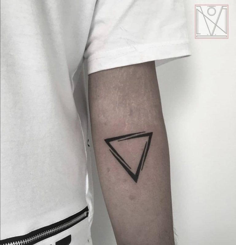 95 Creative Triangle Tattoo Ideas to Express Yourself - Wild Tattoo Art