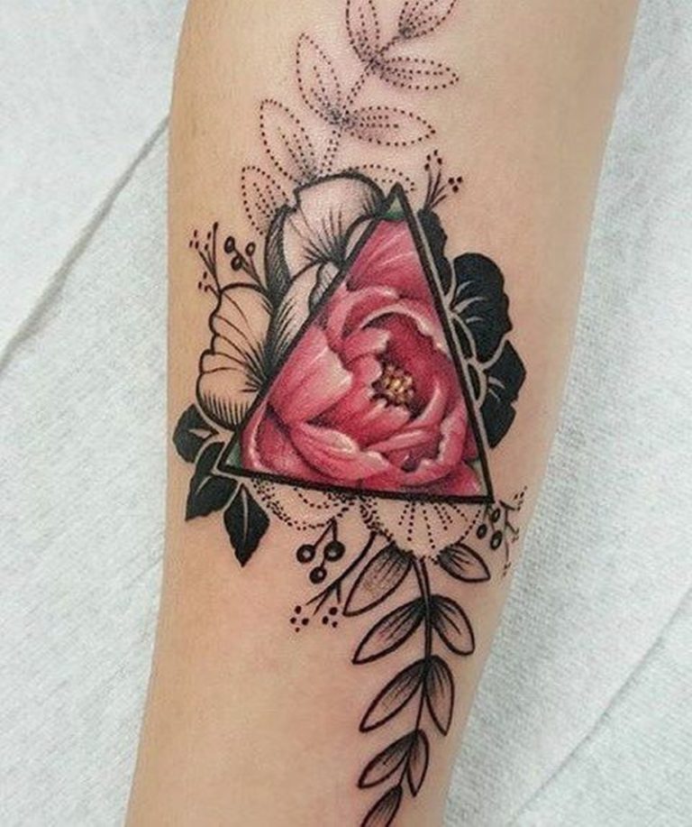 95 Creative Triangle Tattoo Ideas to Express Yourself - Wild Tattoo Art