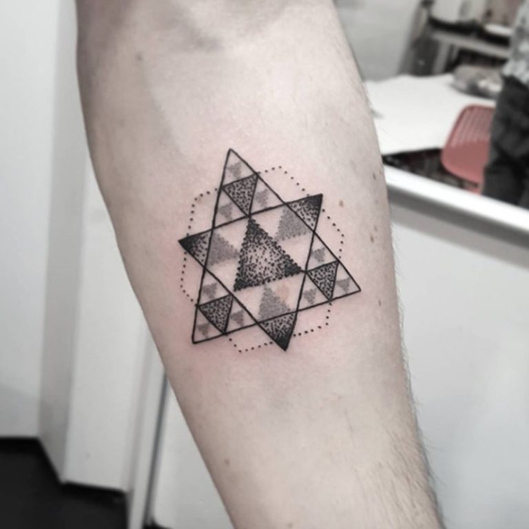 95 Creative Triangle Tattoo Ideas to Express Yourself - Wild Tattoo Art