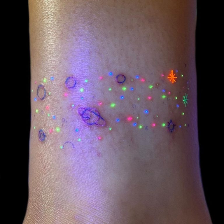 95 Attractive Glow in the Dark (UV INK) Tattoo ideas to decorate your ...