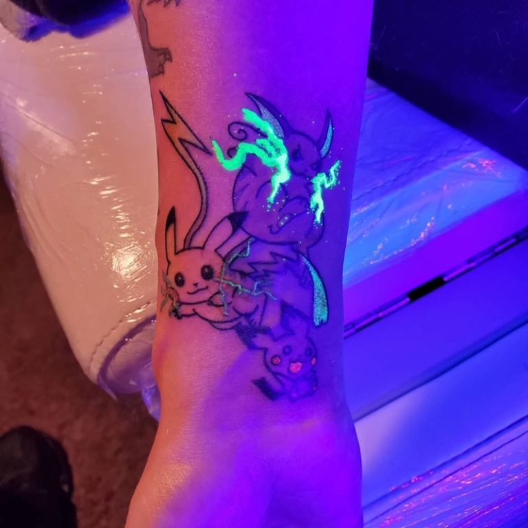 95 Attractive Glow in the Dark (UV INK) Tattoo ideas to decorate your ...