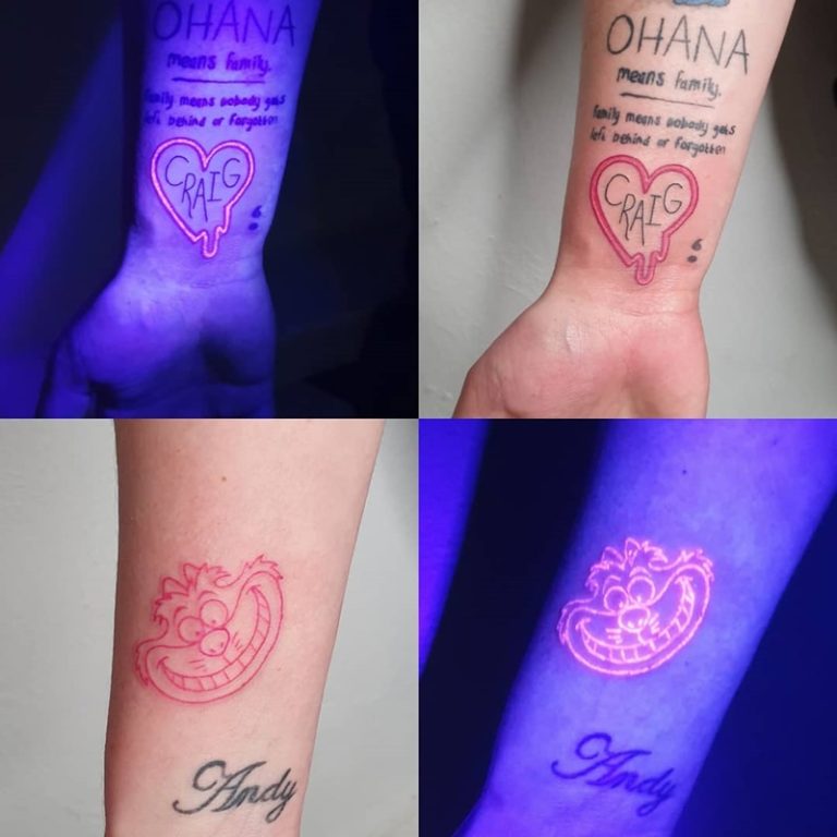 95 Attractive Glow in the Dark (UV INK) Tattoo ideas to decorate your ...